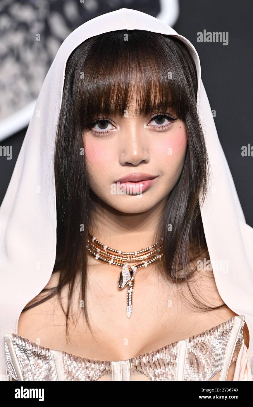 Elmont, USA. 11th Sep, 2024. South Korean singer Lalisa "LISA" Manobal ...