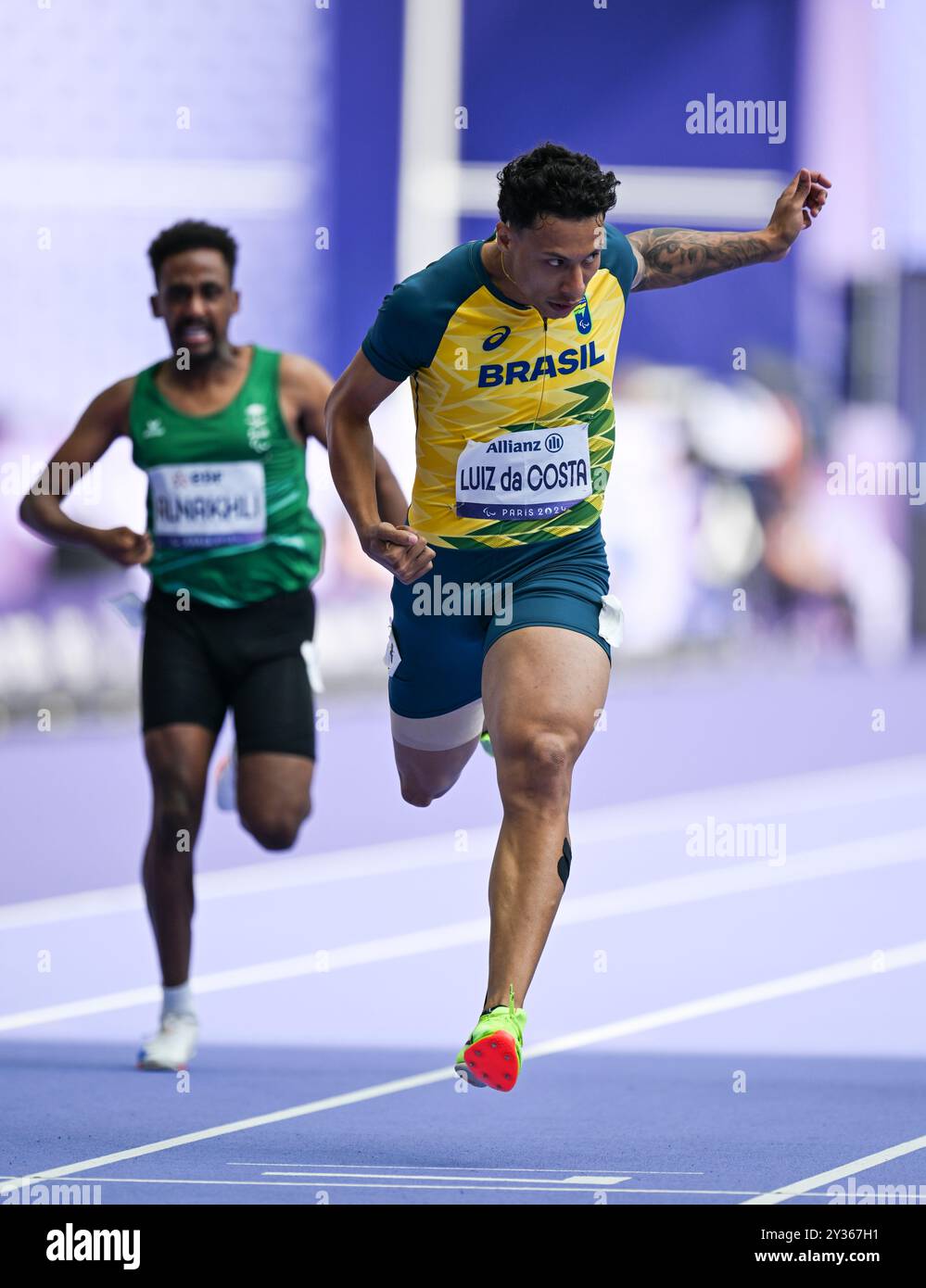 Christian Gabriel Luiz da Costa of Brazil competing in the men’s 200m ...