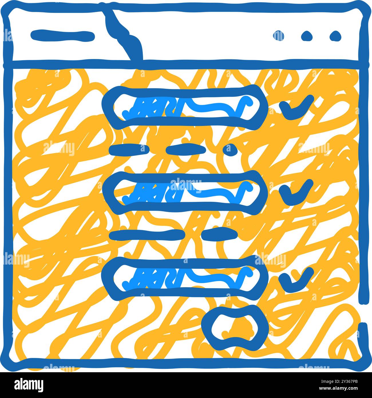 web registration icon doodle illustration Stock Vector Image & Art - Alamy