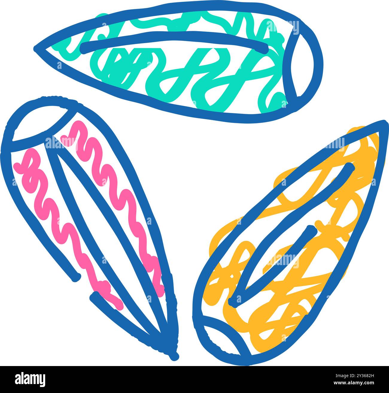 rye grain food icon doodle illustration Stock Vector Image & Art - Alamy