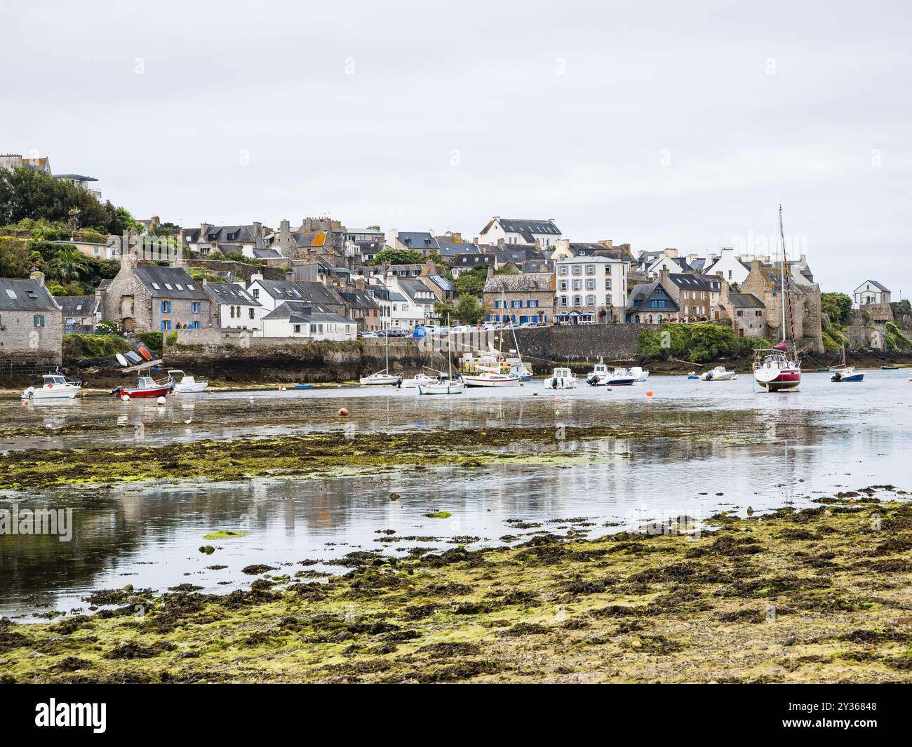 Le Conquet village in Brittany, France Stock Photo - Alamy