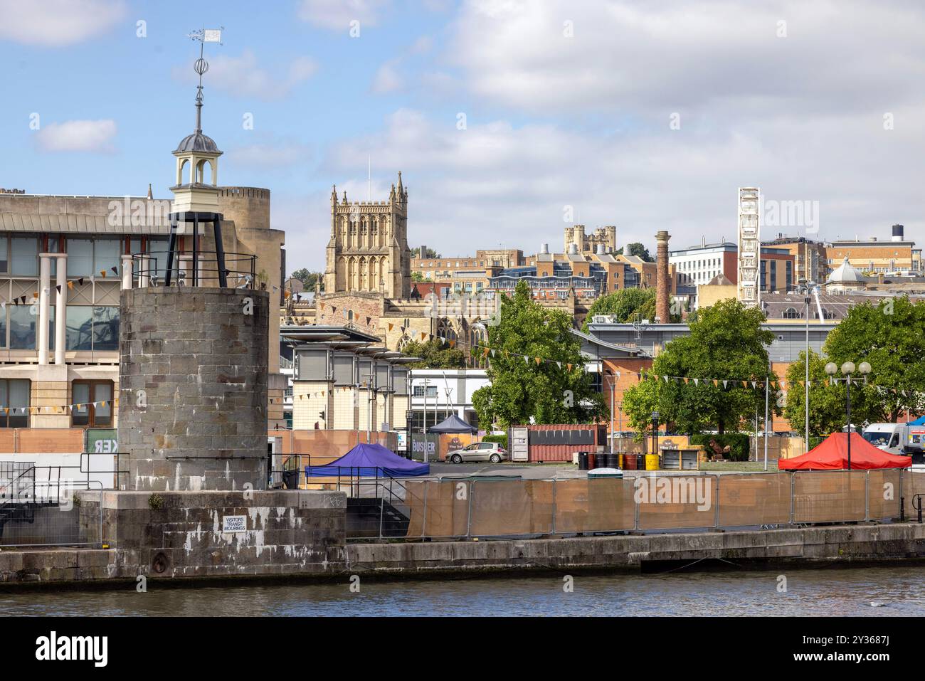Bristol harbourside and city centre Stock Photo - Alamy