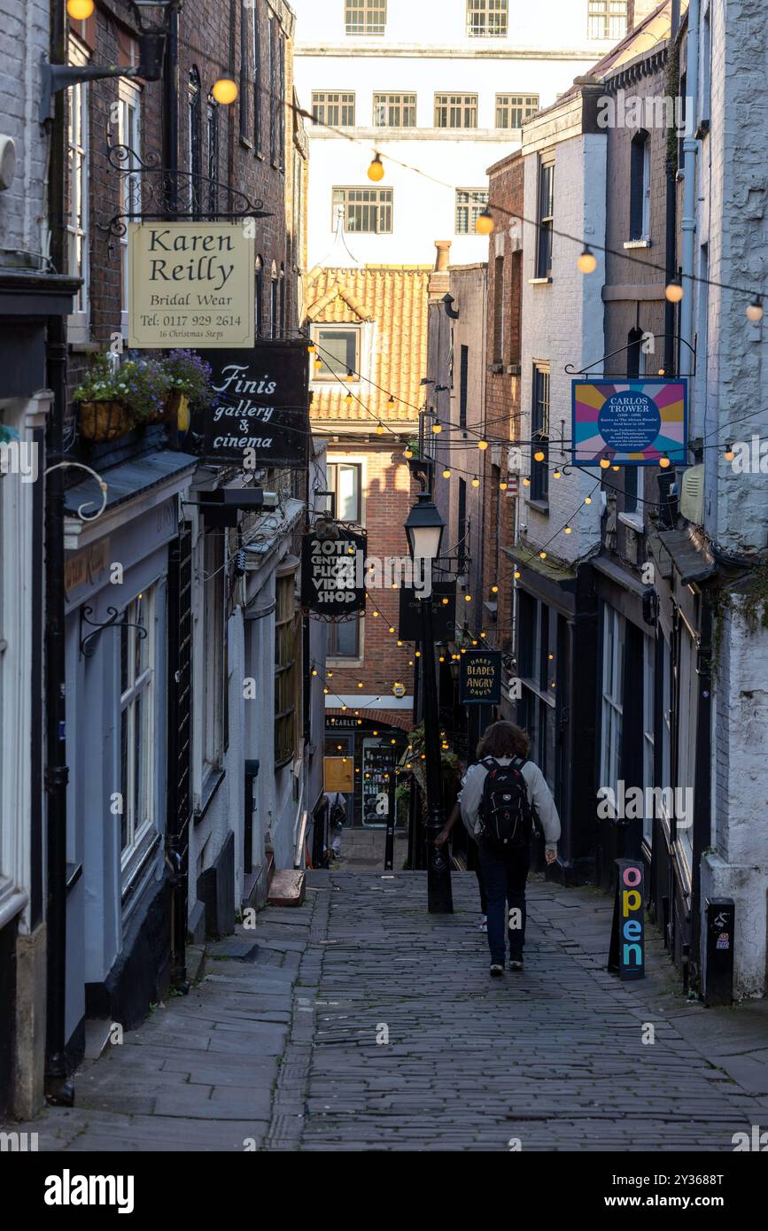 Christmas Steps, Bristol Stock Photo - Alamy