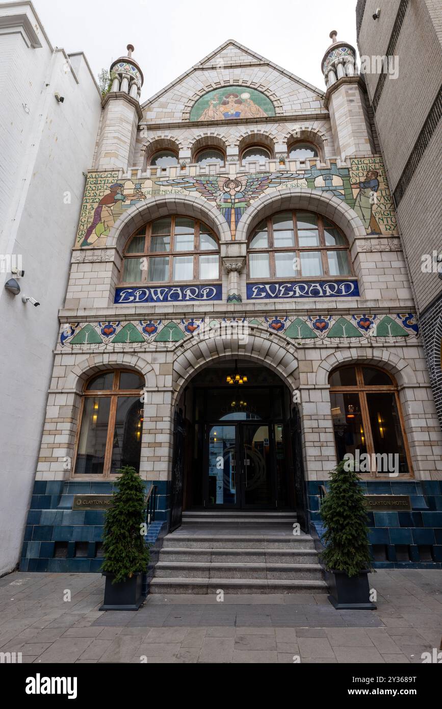 The façade of the former Edward Everard printworks building in Broad ...