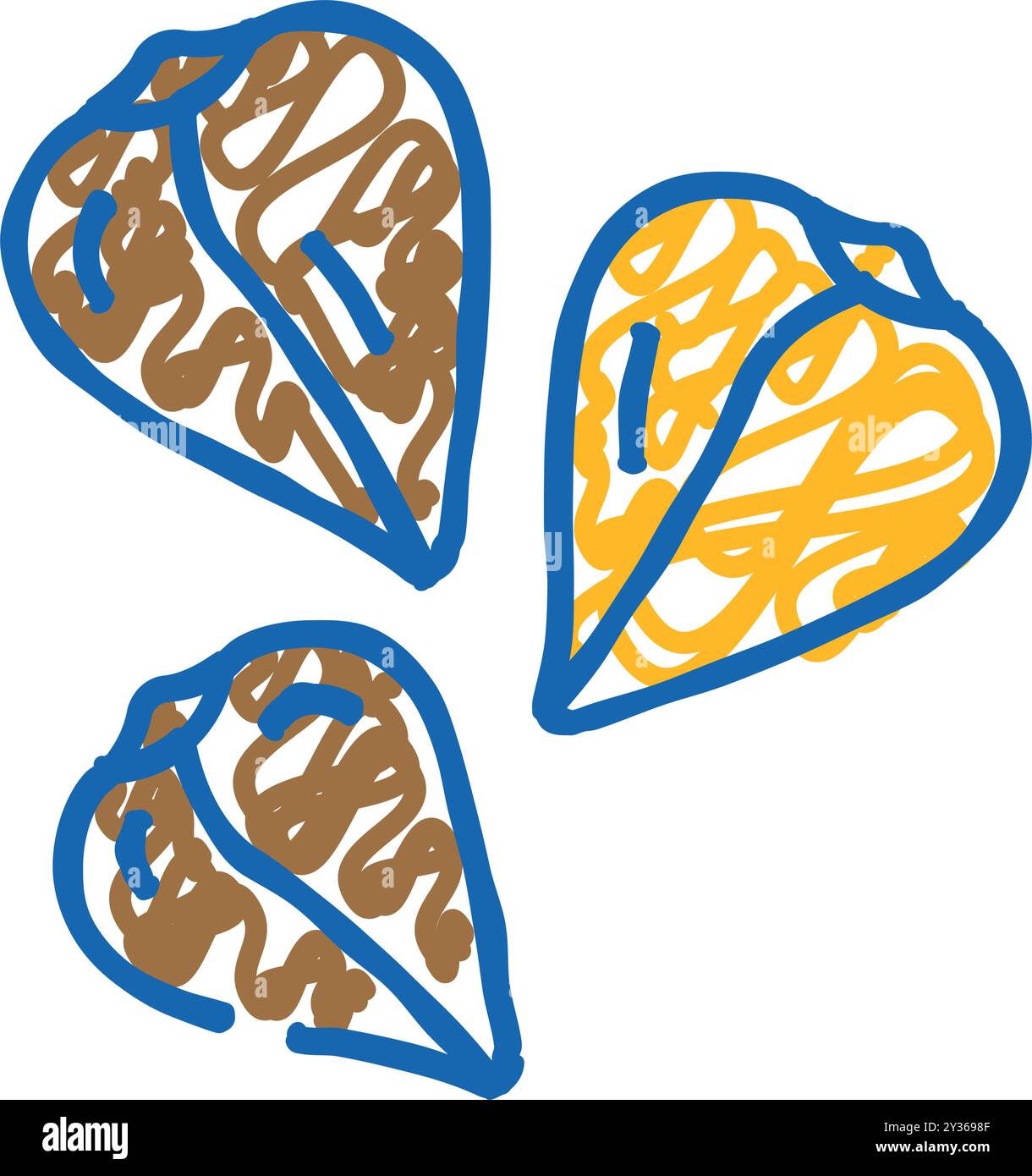 buckwheat grain healthy icon doodle illustration Stock Vector Image ...