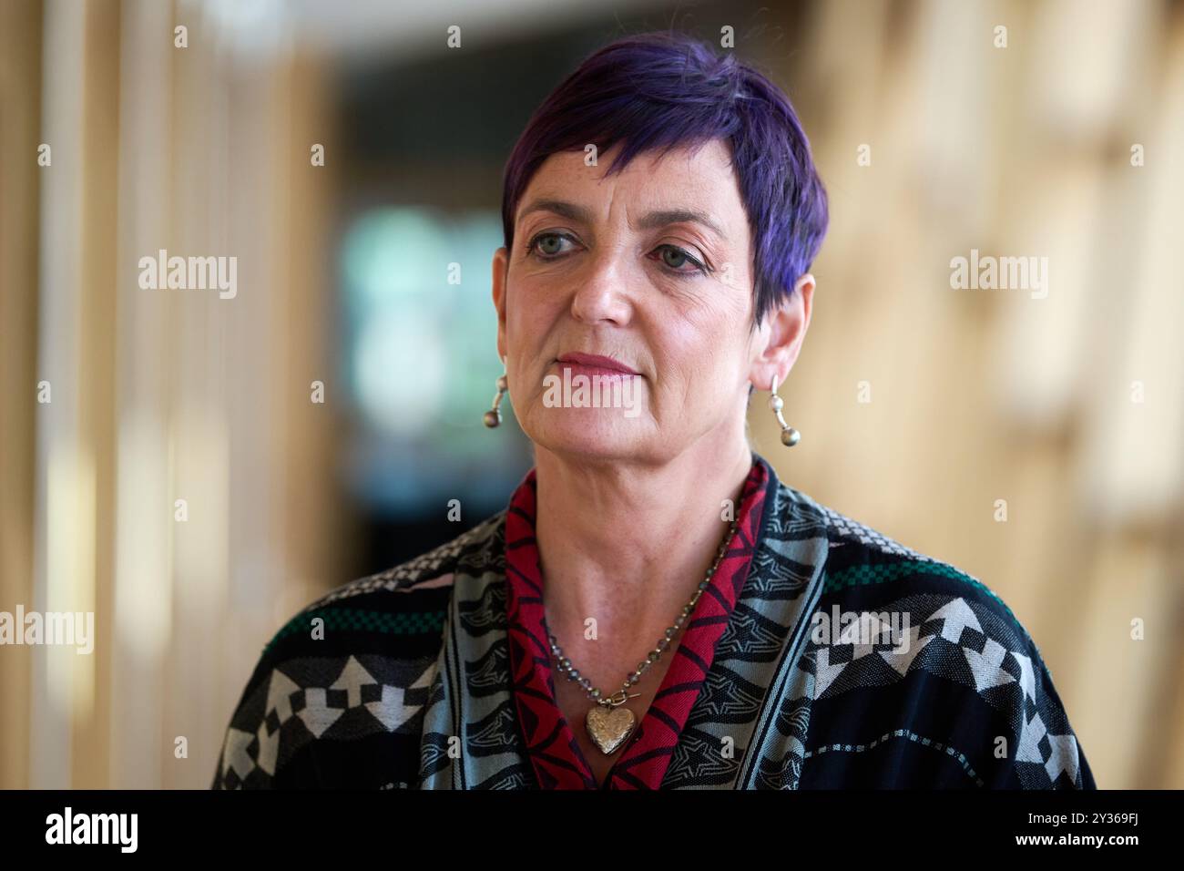 Edinburgh Scotland, UK 12 September 2024. Cabinet Secretary for Justice ...