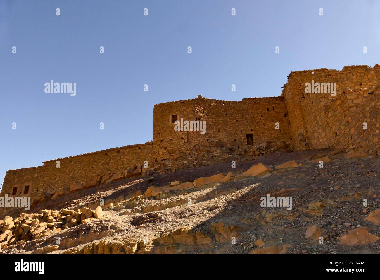 Agadir Adghers ghost village in Souss Massa, Morocco, North Africa ...