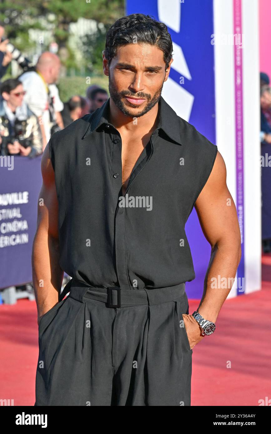 Deauville, France. 12th Sep, 2024. Nassim Lyes attending the screening ...