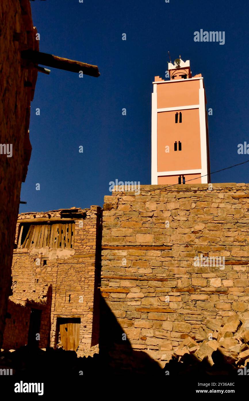 Agadir Adghers ghost village in Souss Massa, Morocco, North Africa ...