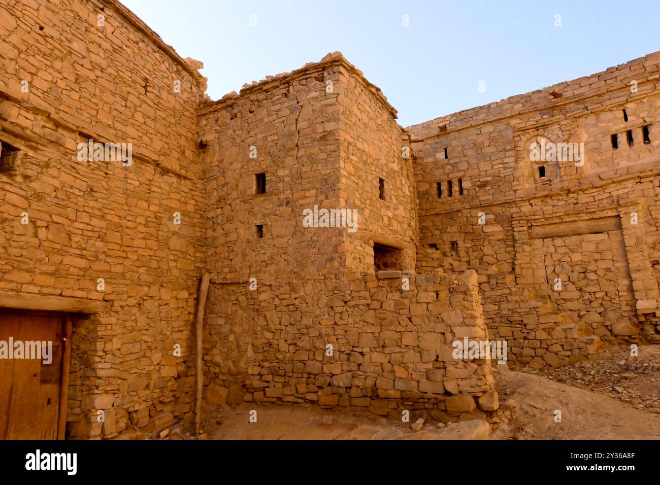 Agadir Adghers ghost village in Souss Massa, Morocco, North Africa ...