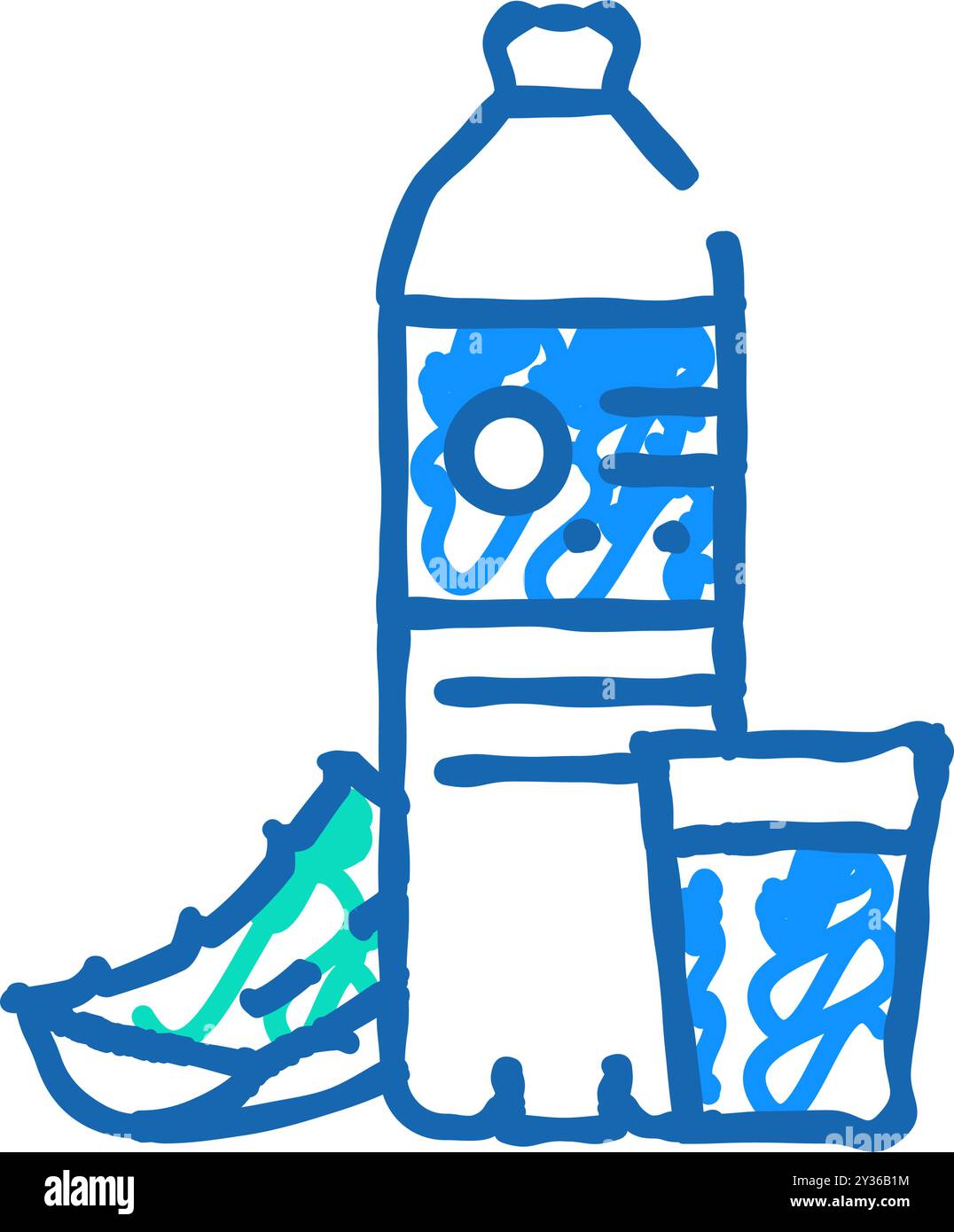 Hand water drop dermatology Cut Out Stock Images & Pictures - Alamy