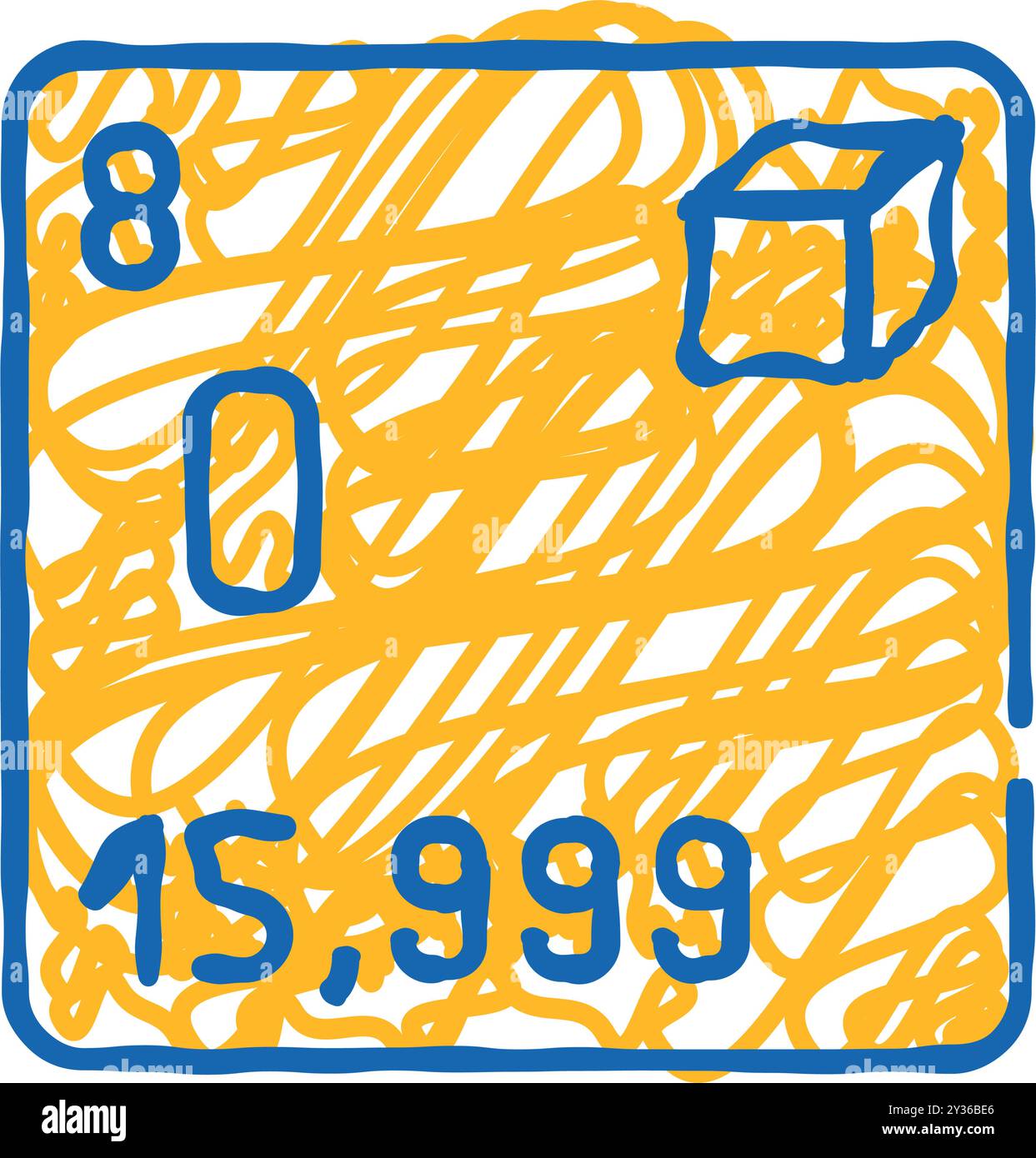 oxygen chemical element icon doodle illustration Stock Vector Image ...