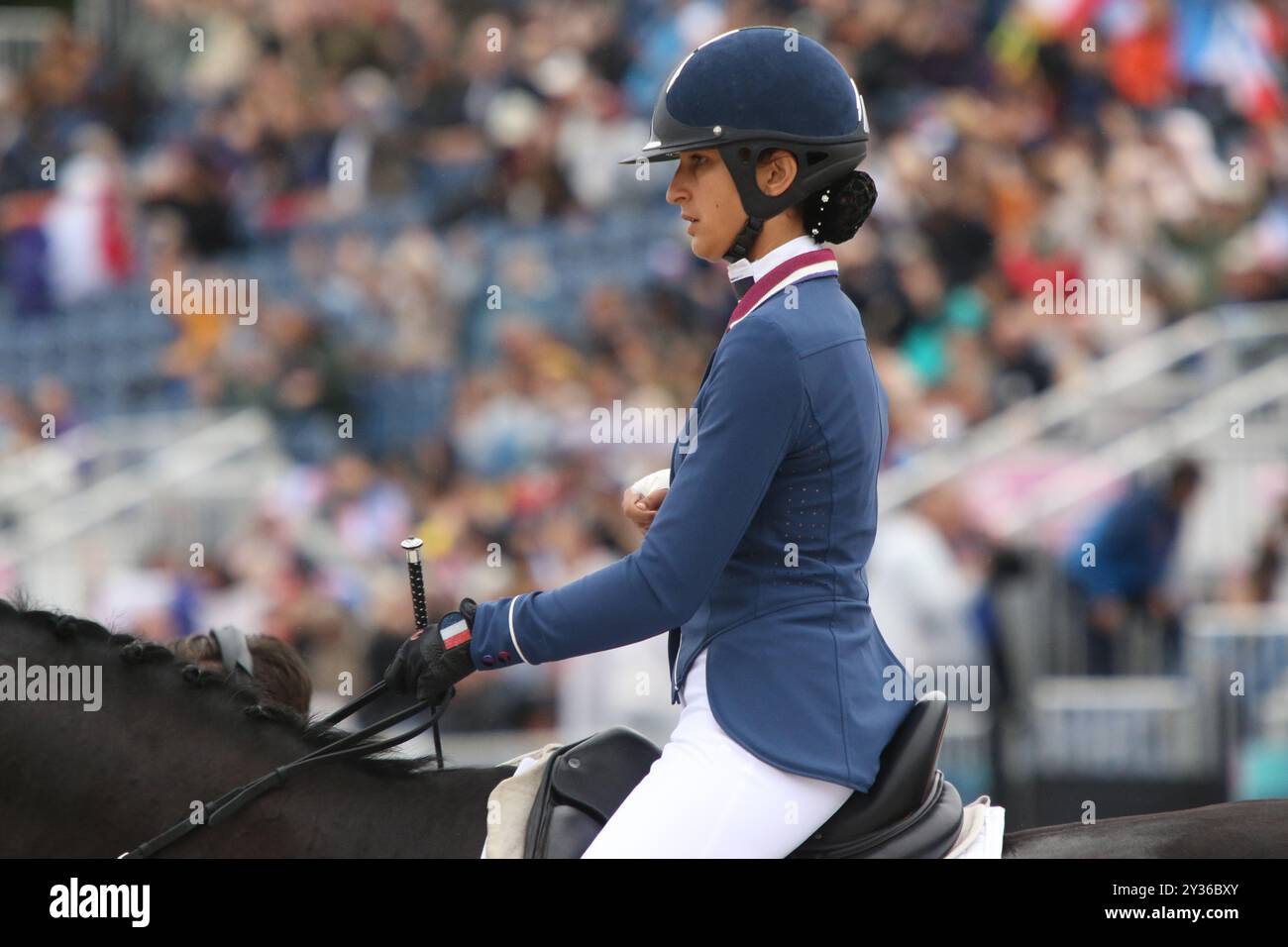 Chiara ZENATI of France on the horse SWING ROYAL - Para Equestrian ...
