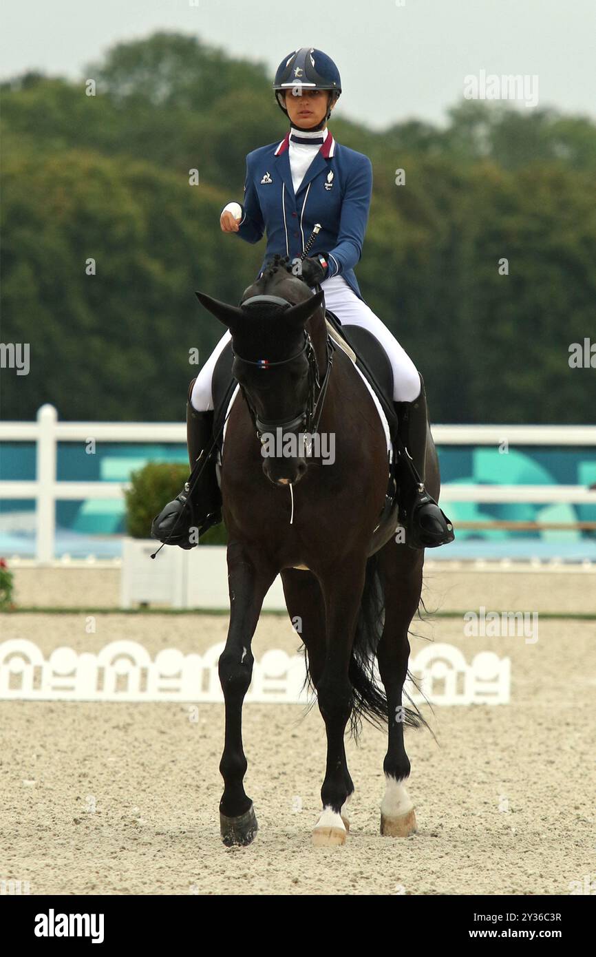 Chiara ZENATI of France on the horse SWING ROYAL - Para Equestrian ...