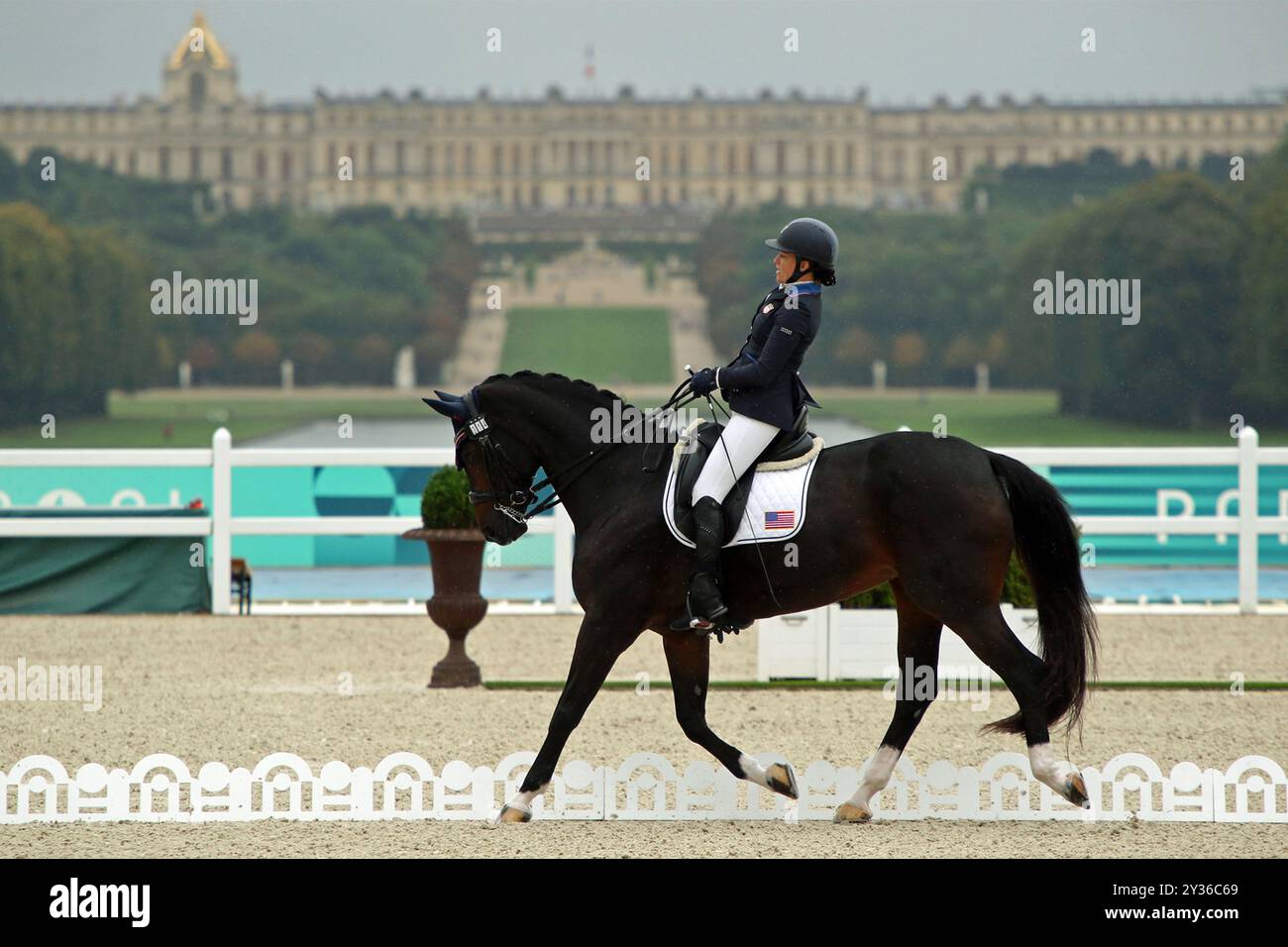 Rebecca HART of the USA wins gold on the horse FLORATINA - Para ...