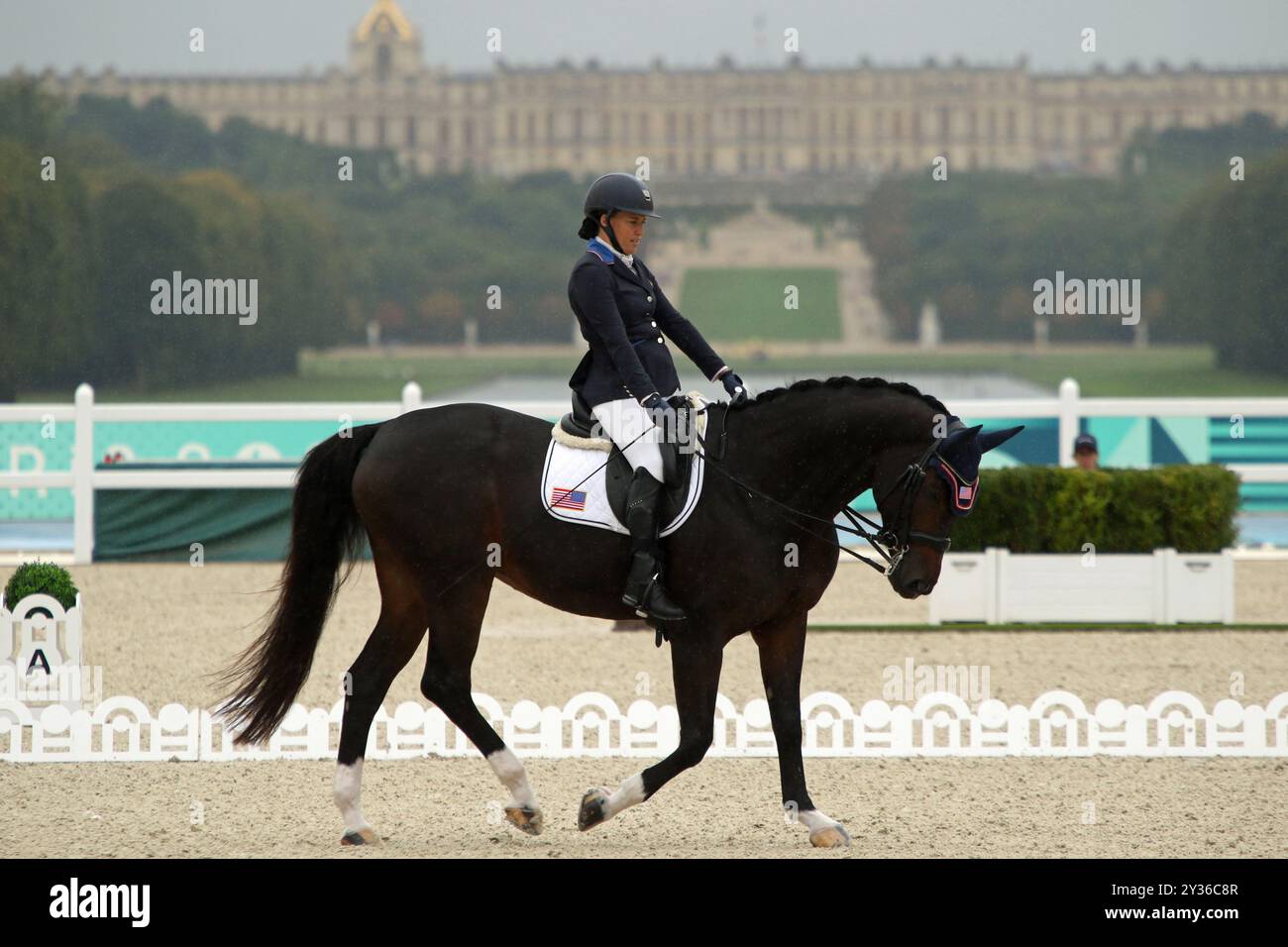 Rebecca HART of the USA wins gold on the horse FLORATINA - Para ...