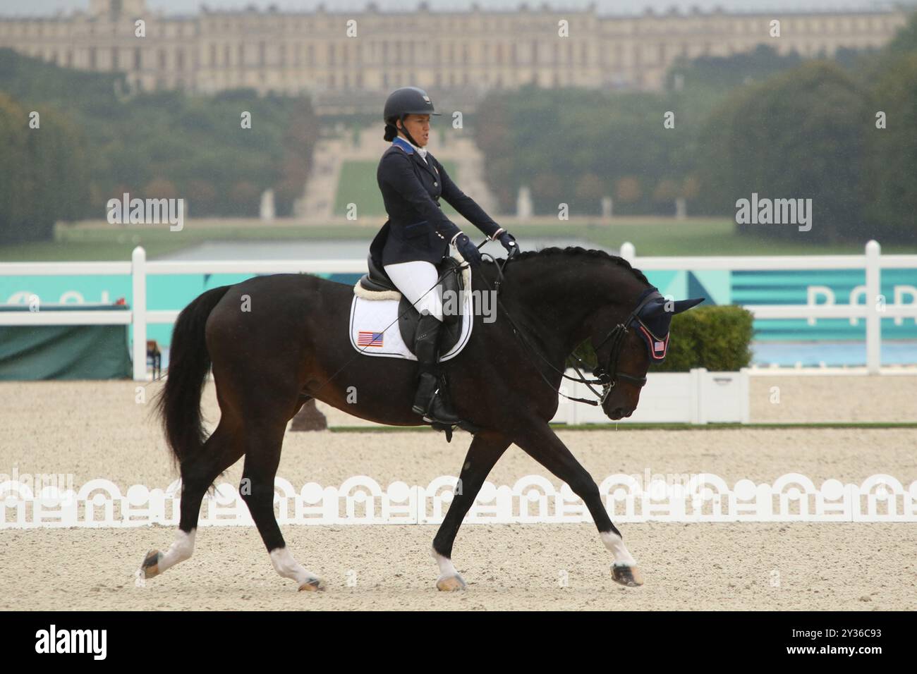 Rebecca HART of the USA wins gold on the horse FLORATINA - Para ...