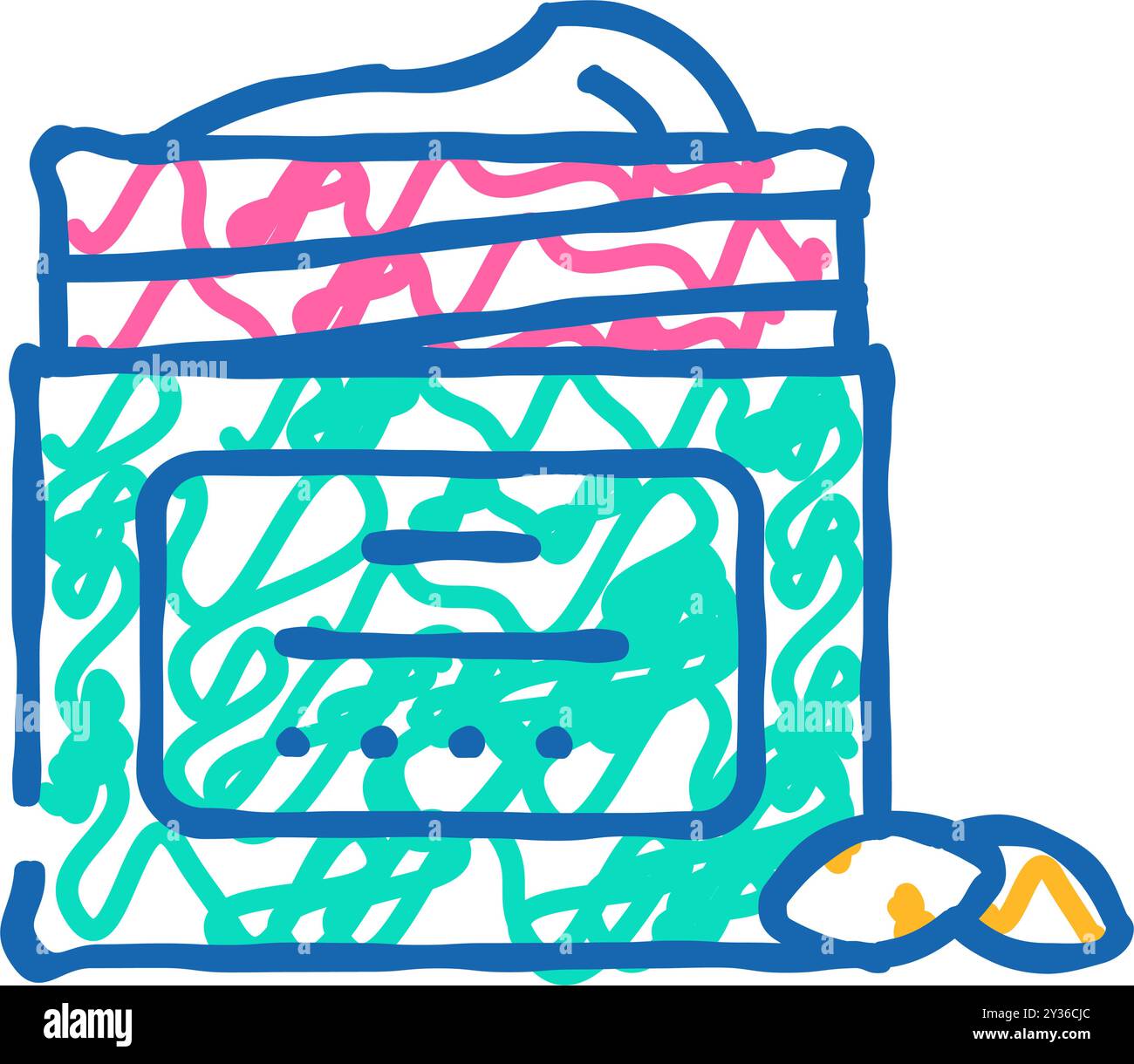 retinol moisturizer cream icon doodle illustration Stock Vector Image ...