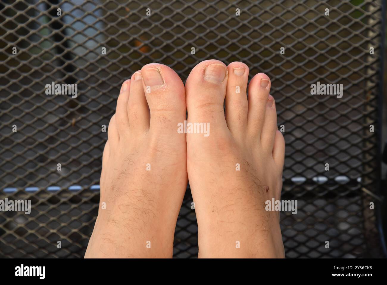 Feet and hands Stock Photo - Alamy