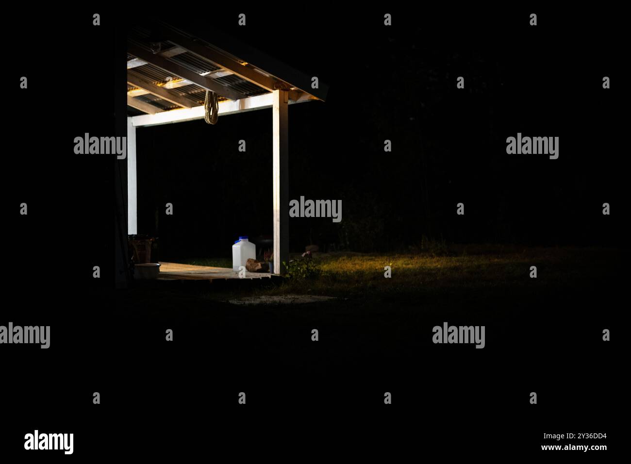 Dimly lit outdoor scene featuring hi-res stock photography and images ...