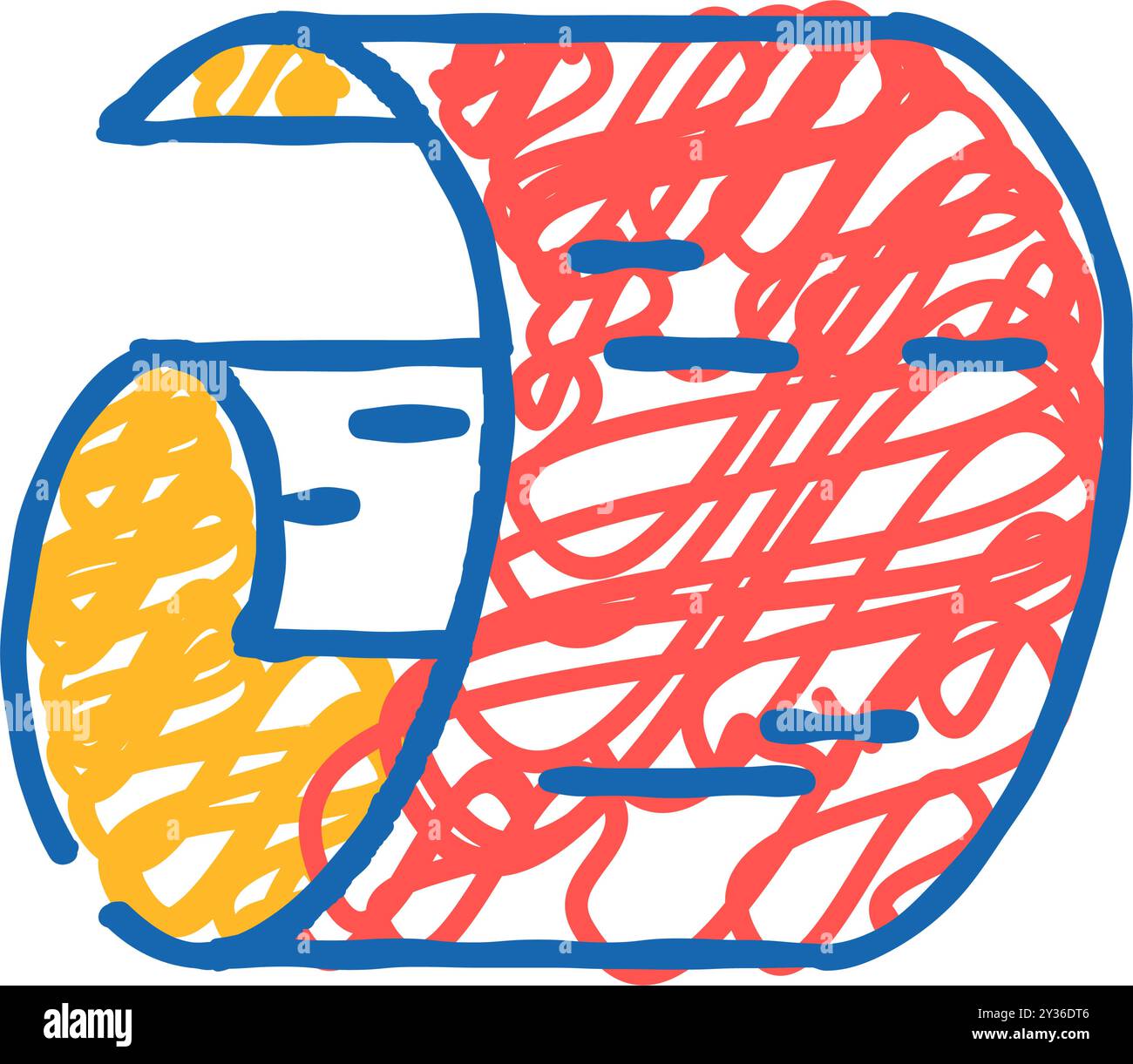 foil copper metal icon doodle illustration Stock Vector Image & Art - Alamy