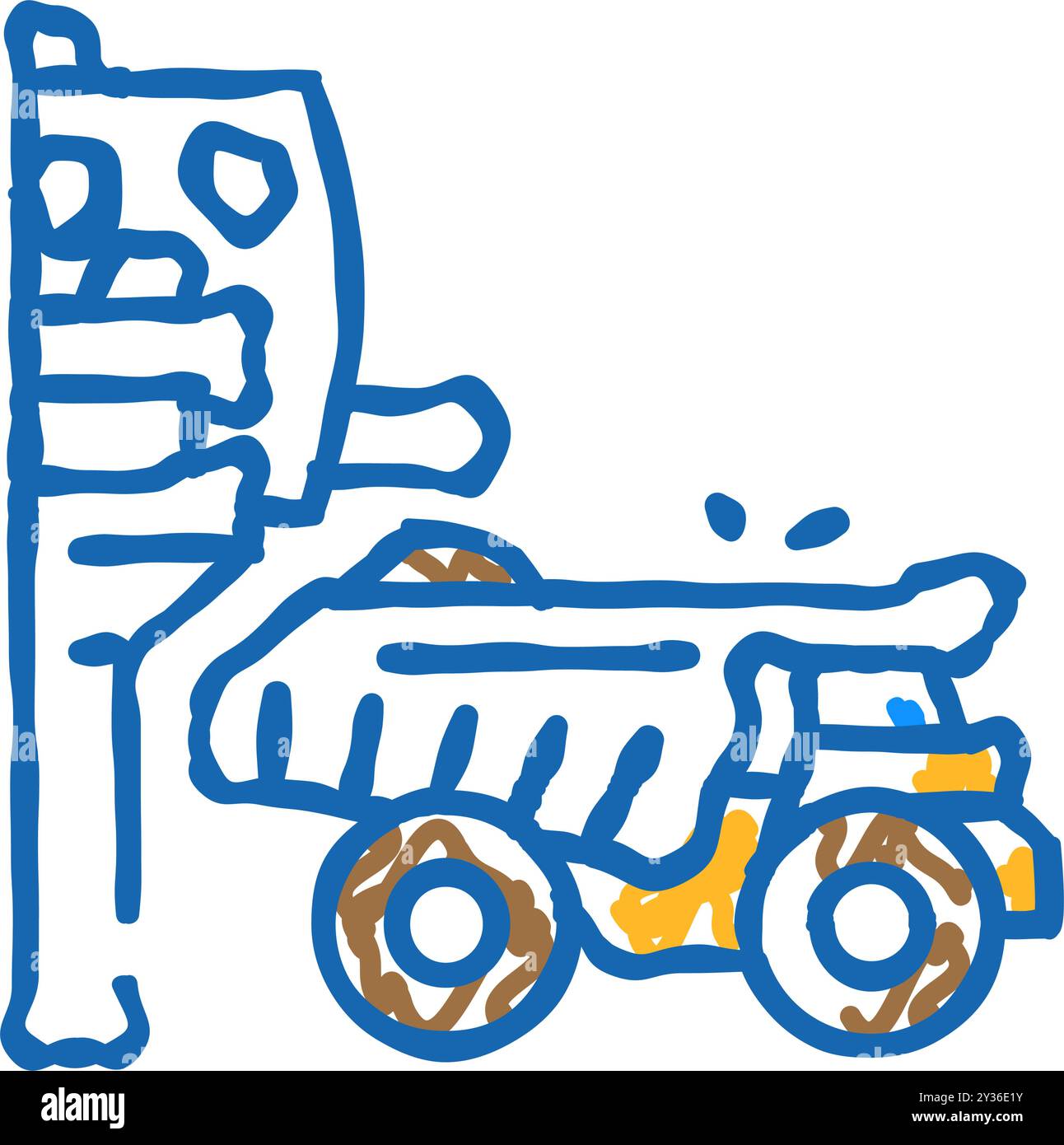 oxide ore processing copper icon doodle illustration Stock Vector Image ...