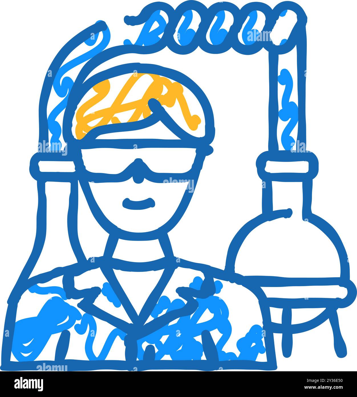 Female chemical engineer Cut Out Stock Images & Pictures - Alamy