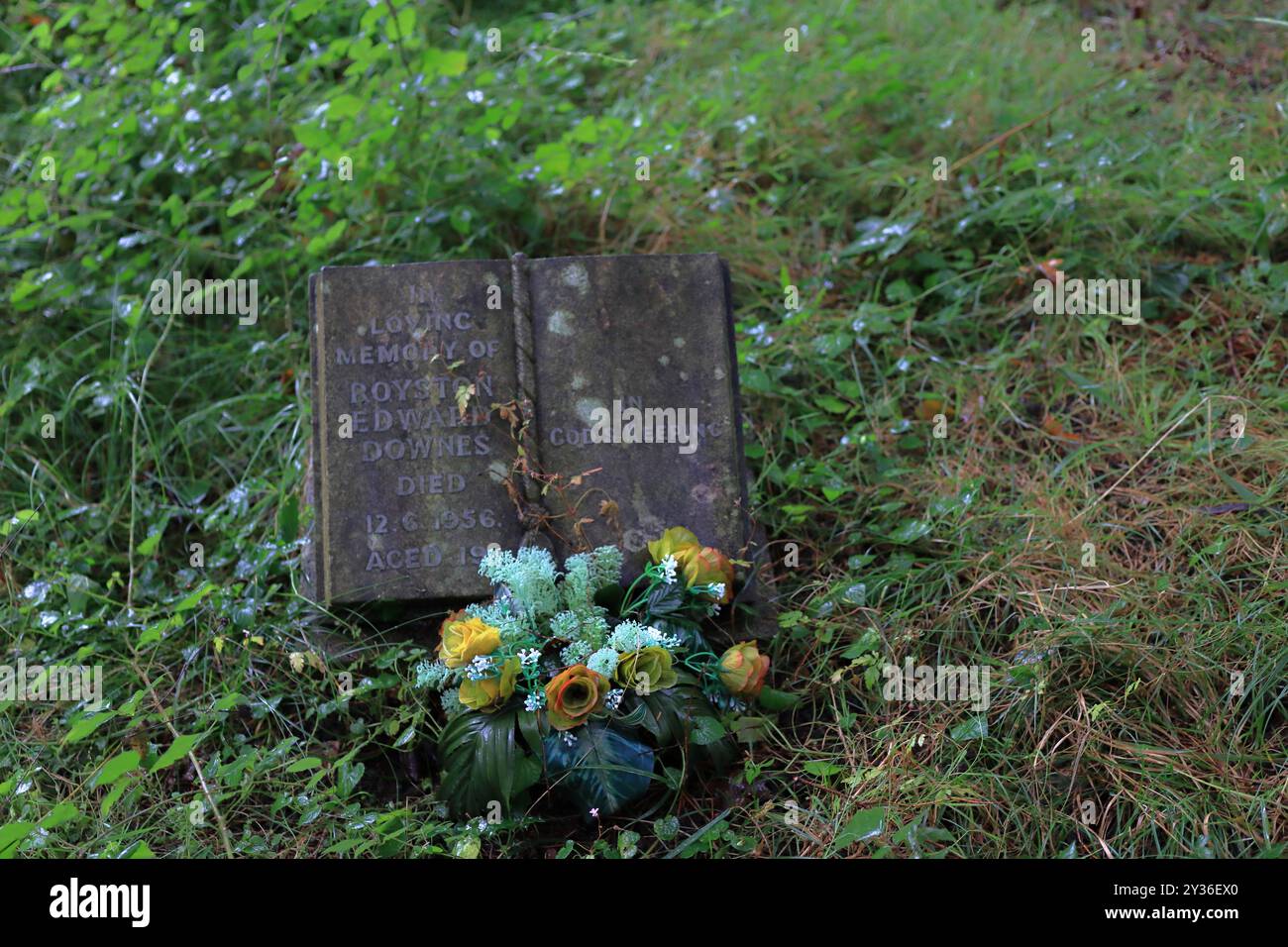 Rowner Lane, Gosport, Hampshire, England. 6 September 2024. A stone ...