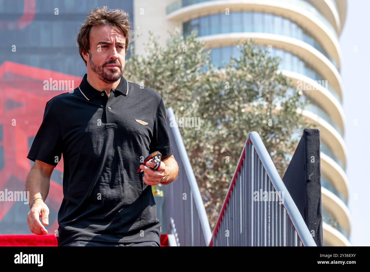 Baku, Azerbaijan, 12th Sep 2024, Fernando Alonso, from Spain competes ...