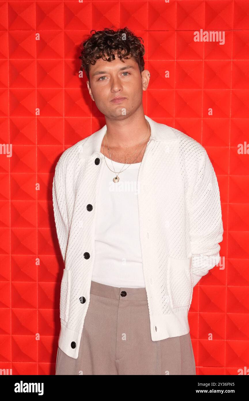 Rafferty Law attends an H&M London Fashion Week VIP event at the Copper ...