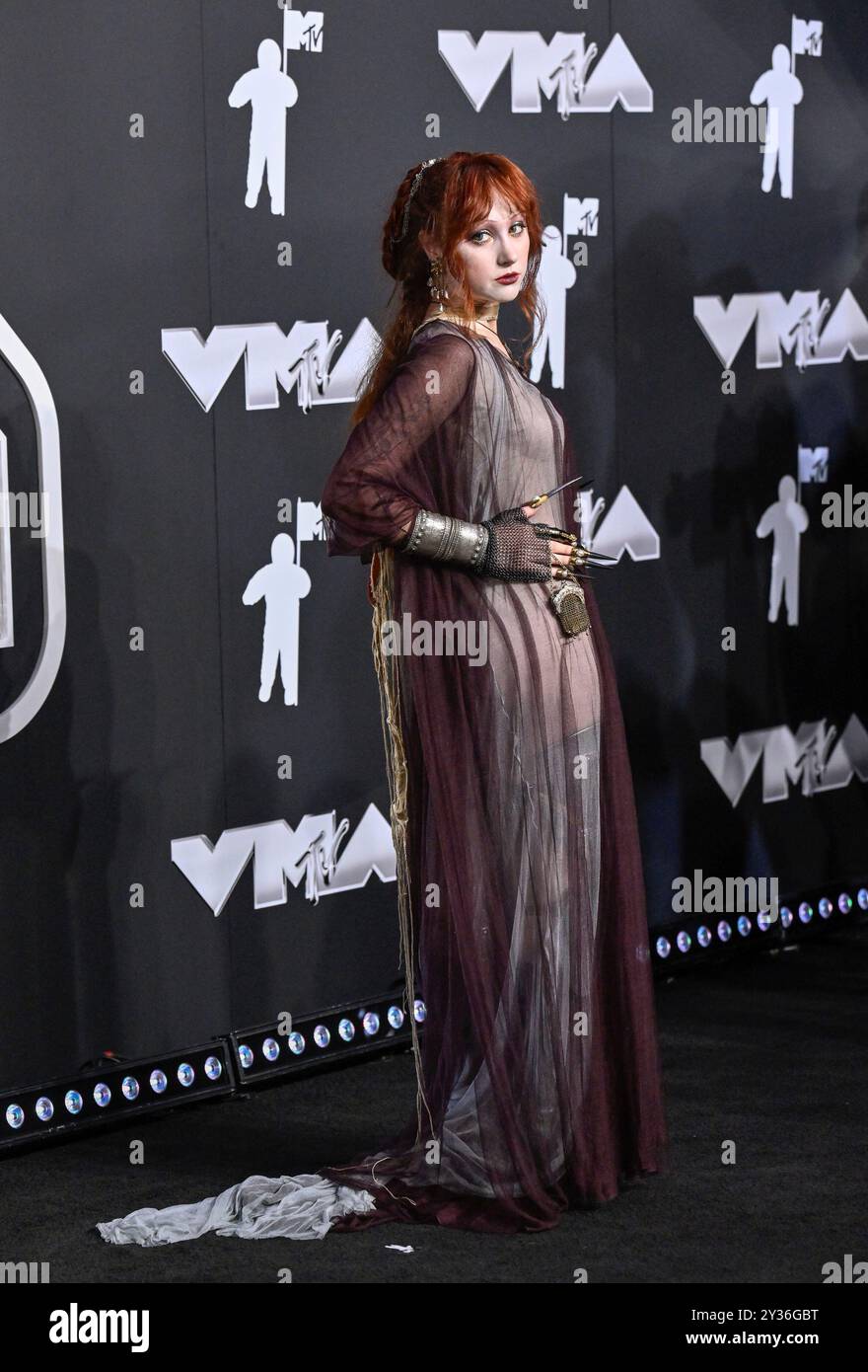 Chappell Roan arrives at the MTV Video Music Awards on Wednesday, Sept ...