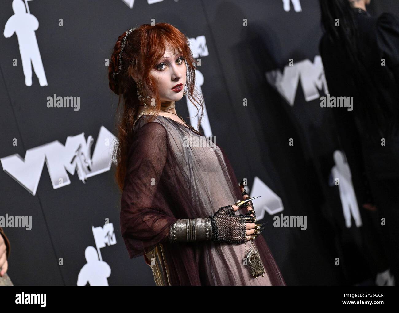 Chappell Roan arrives at the MTV Video Music Awards on Wednesday, Sept ...