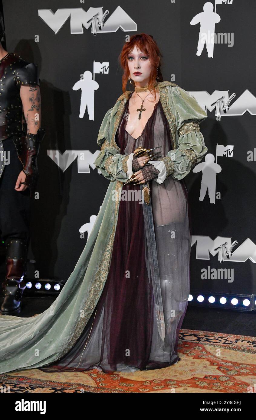 Chappell Roan arrives at the MTV Video Music Awards on Wednesday, Sept ...