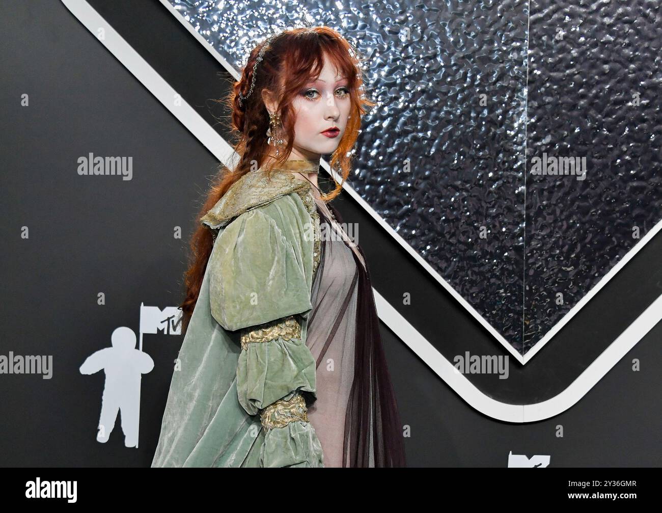 Chappell Roan arrives at the MTV Video Music Awards on Wednesday, Sept ...