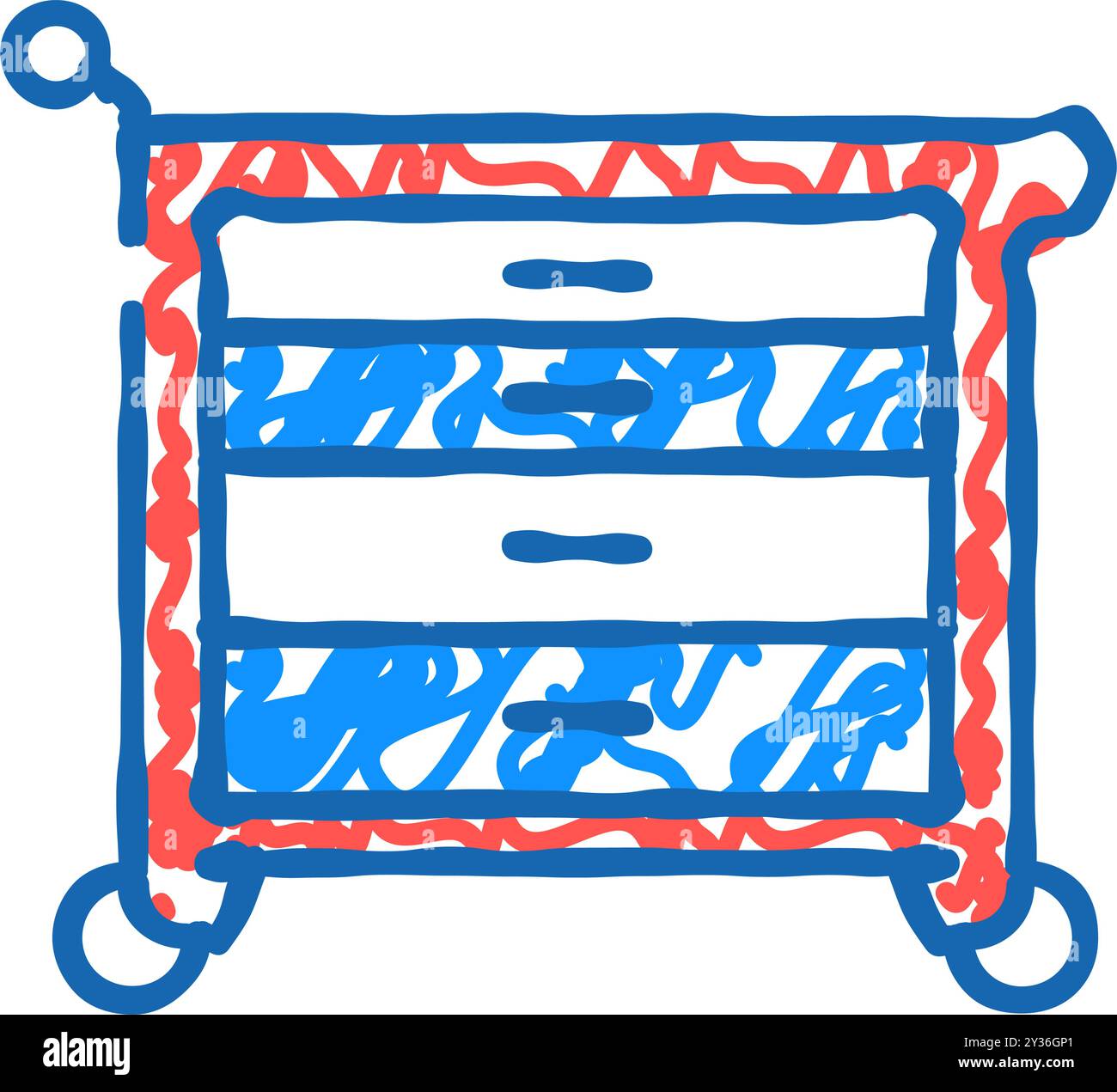 toolbox garage icon doodle illustration Stock Vector Image & Art - Alamy