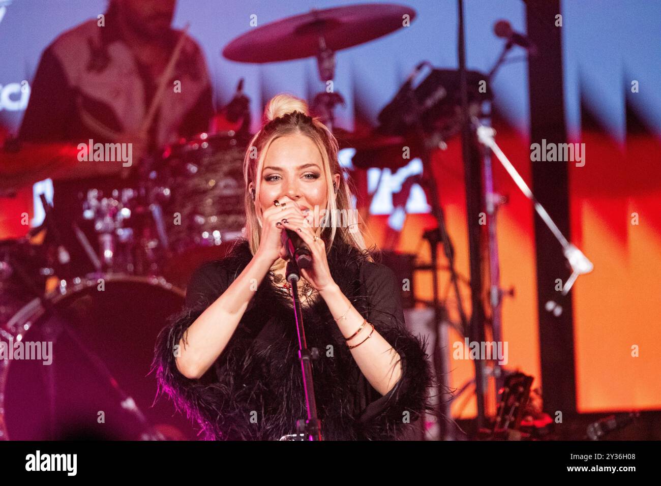 MacKenzie Porter performs as the headliner for the Finale of the 2024 ...