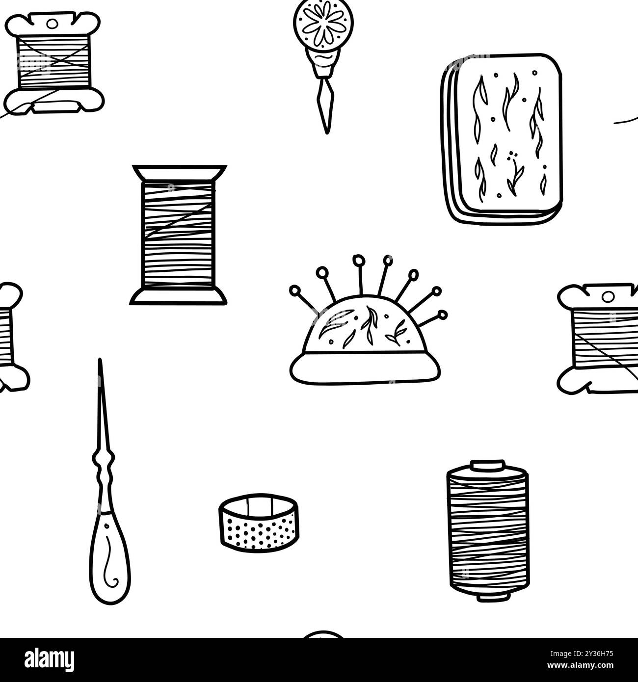 Tailors pattern Black and White Stock Photos & Images - Alamy