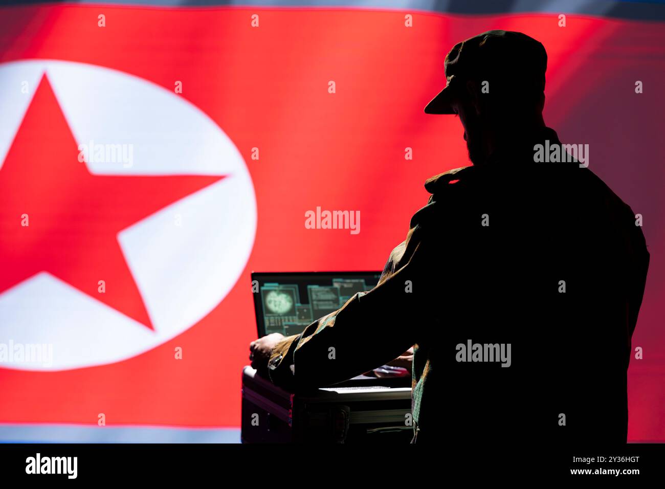 North Korean spy in control room uses military tech to identify threats ...