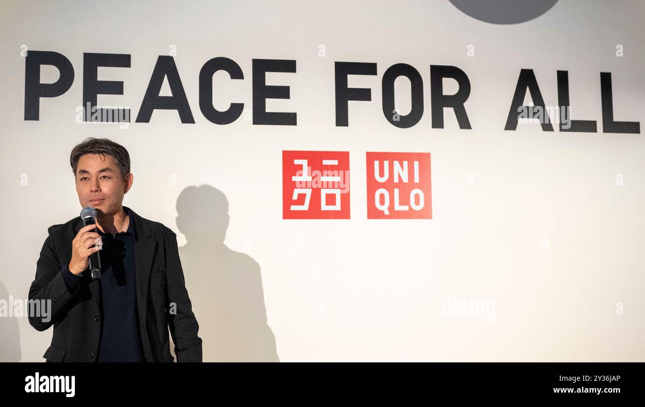 London, UK. 12 September 2024. Koji Yanai, Chief Marketing Officer of ...