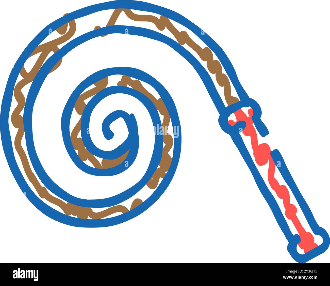 whip weapon military icon doodle illustration Stock Vector Image & Art ...