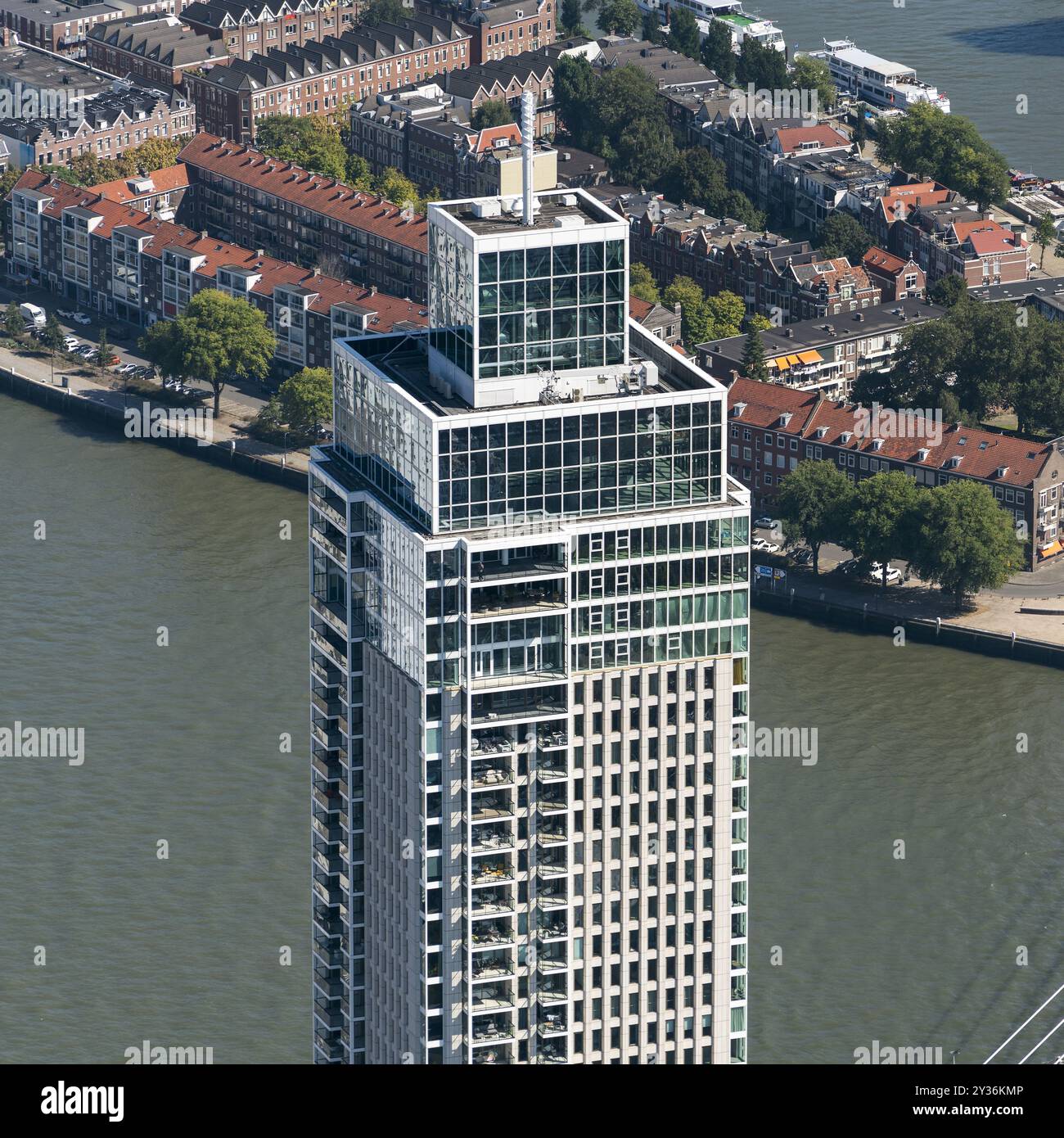 The Zalmhaven Tower in Rotterdam is the tallest building in the ...