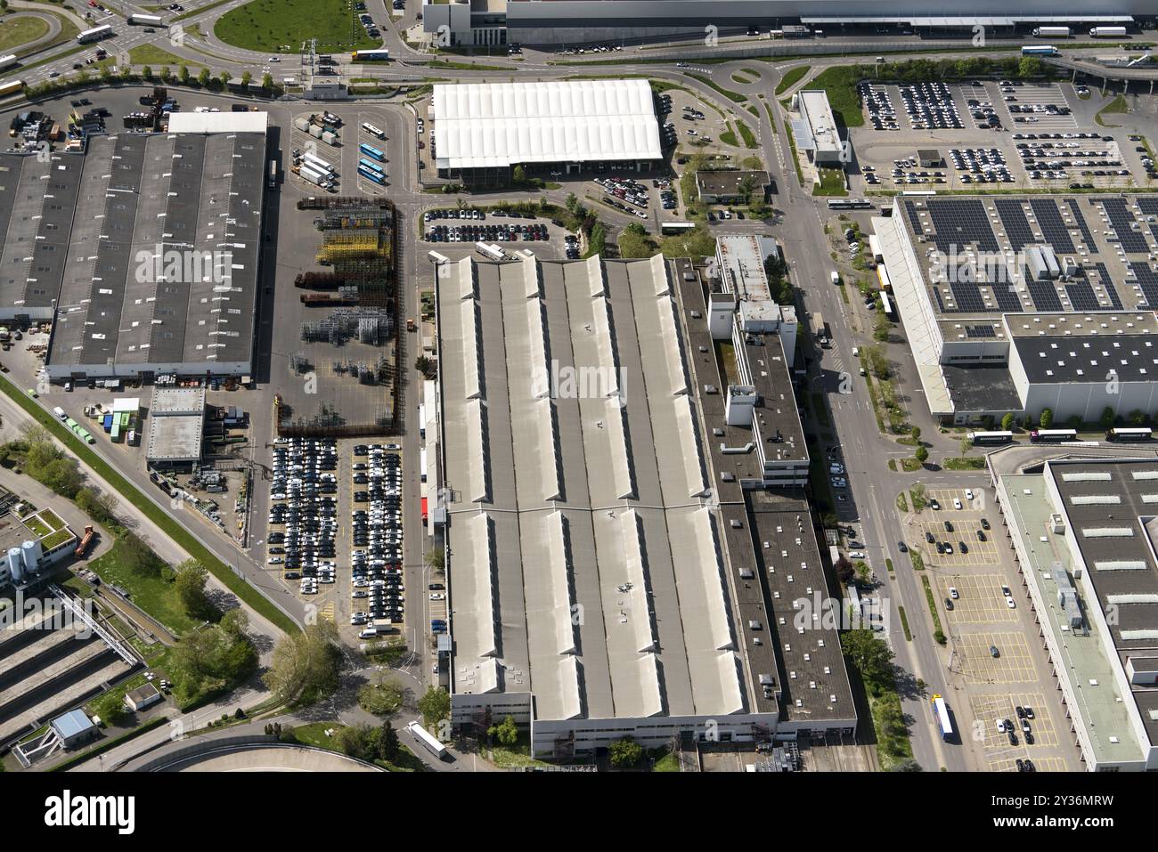 Mercedes Car Group factories in Sindelfingen near Stuttgart, Germany ...