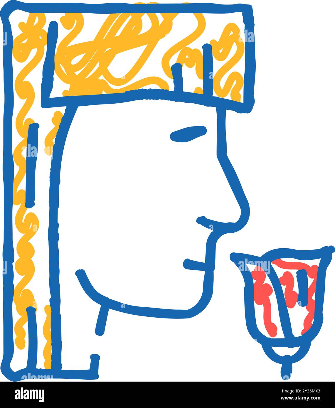 sense smell icon doodle illustration Stock Vector Image & Art - Alamy