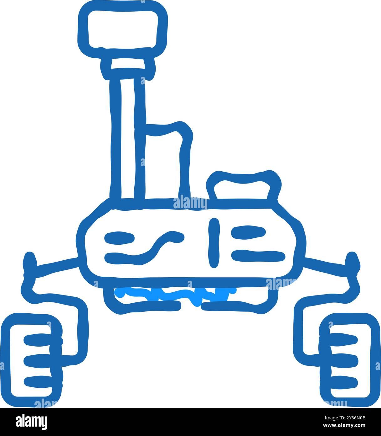 mars rover planet icon doodle illustration Stock Vector Image & Art - Alamy