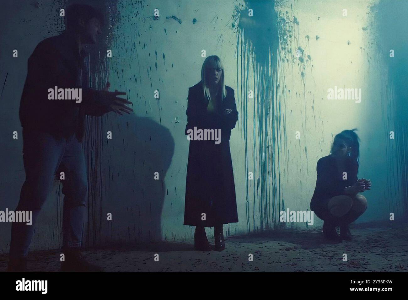 BLADES IN THE DARKNESS, from left: Enrit Ahmetaj, Ingird Monacelli ...