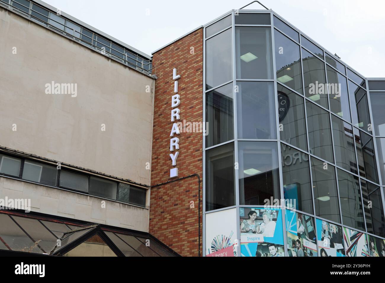 Central Library in Coventry Stock Photo - Alamy