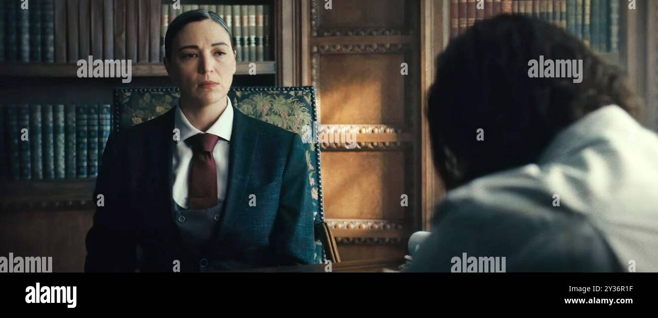 CURSE OF THE SIN EATER, from left: Elizabeth Laidlaw, Carter Shimp ...