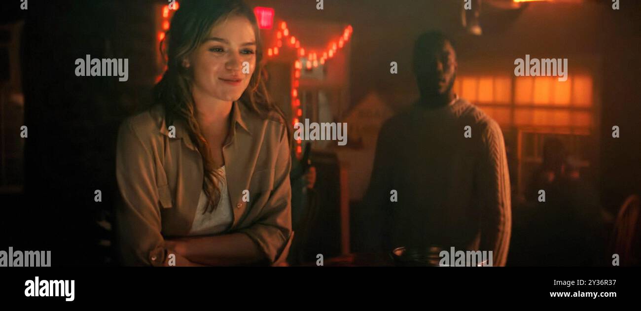 DON'T TURN OUT THE LIGHTS, from left: Bella DeLong, Jarrett Austin Brown, 2023. © Quiver ...