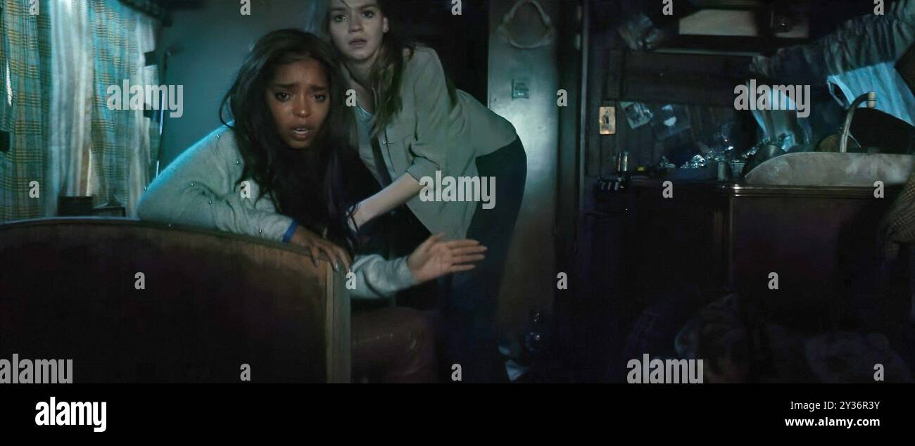 DON'T TURN OUT THE LIGHTS, from left: Amber Janea, Bella DeLong, 2023. © Quiver Distribution ...