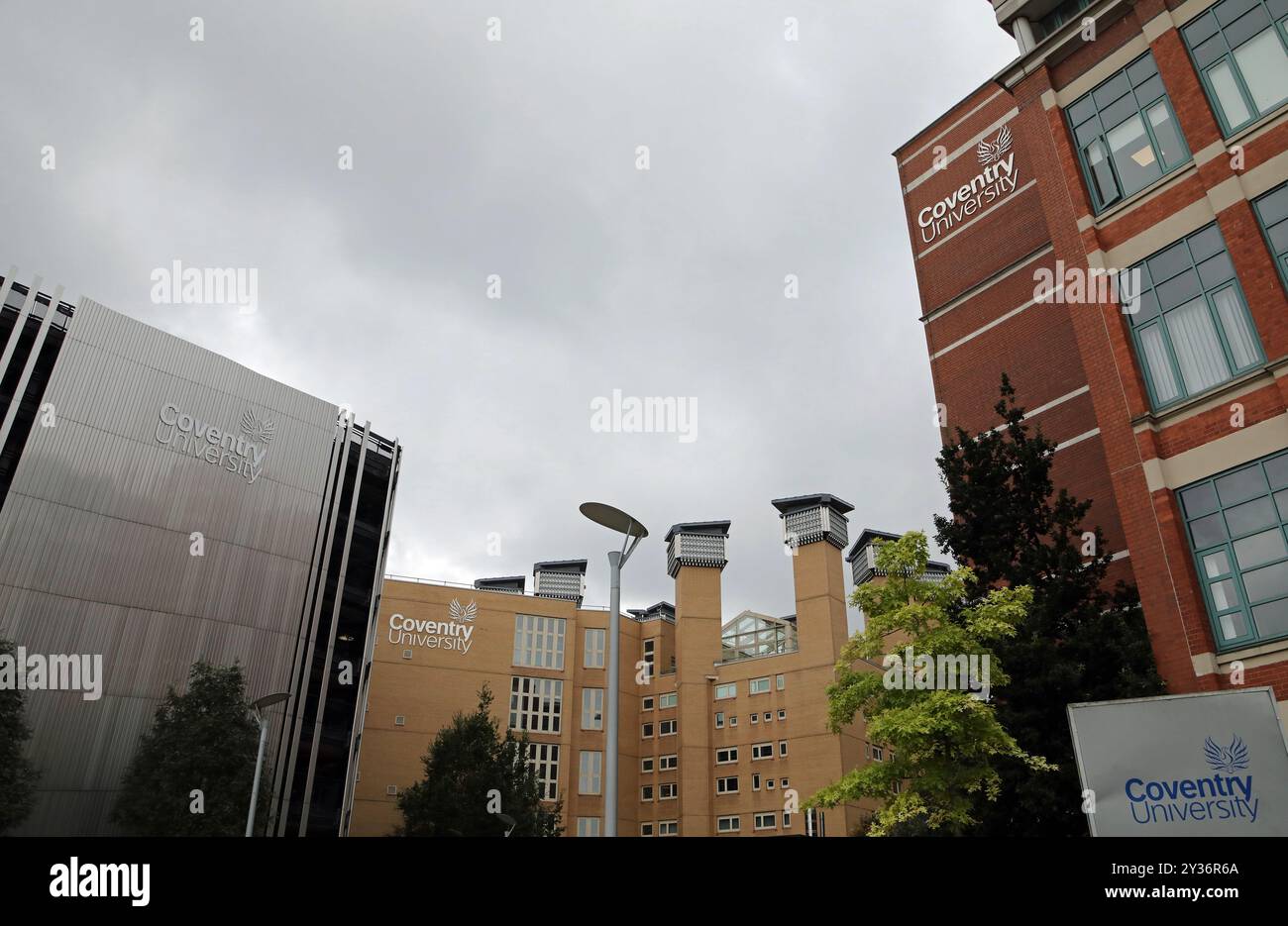 Campus buildings at Coventry University Stock Photo - Alamy